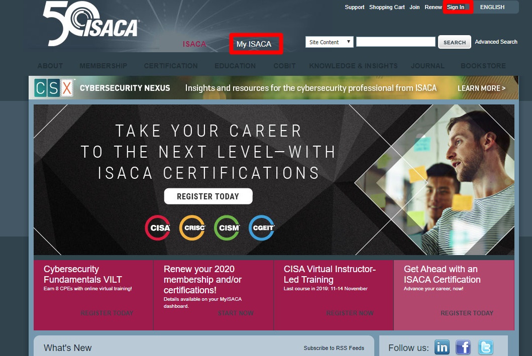 ISACA継続教育（CPE）登録のやり方 | 日日是マシュマロ